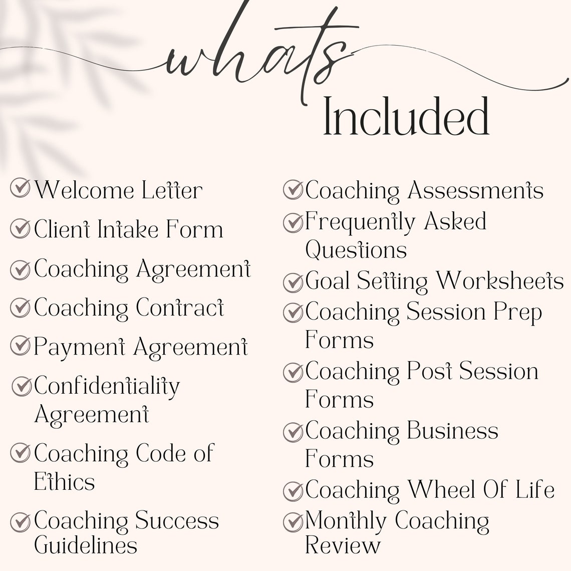 Coaching Intake Forms, Coaching Contract, Coaching Onboarding Templates ...