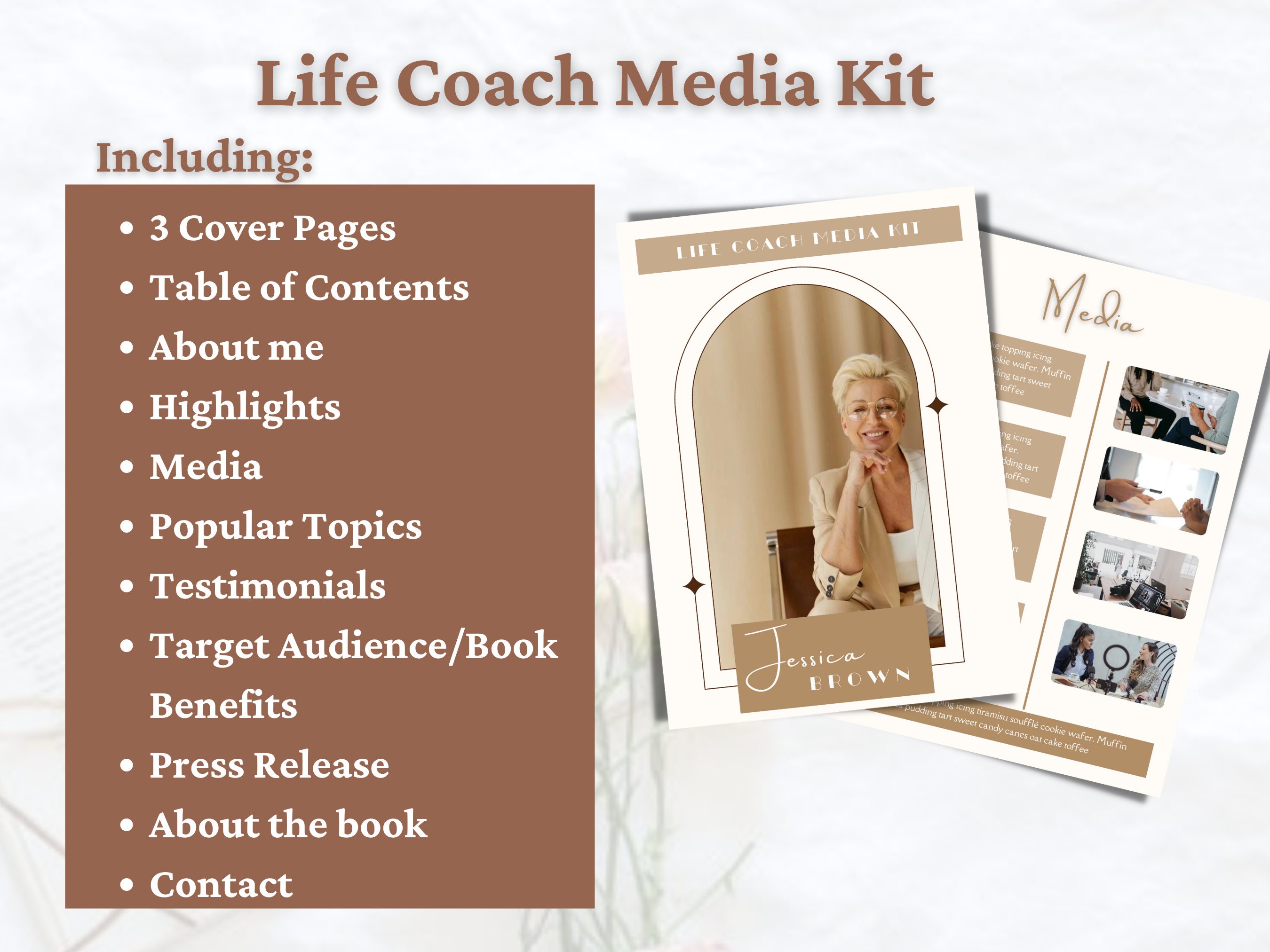 Coach Media Kit, Keynote Speaker Media Kit, Author Media Kit, Social ...