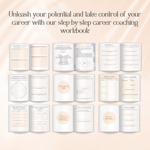 Career Coaching Templates, Career Change Workbook, Life Coaching Bundle ...