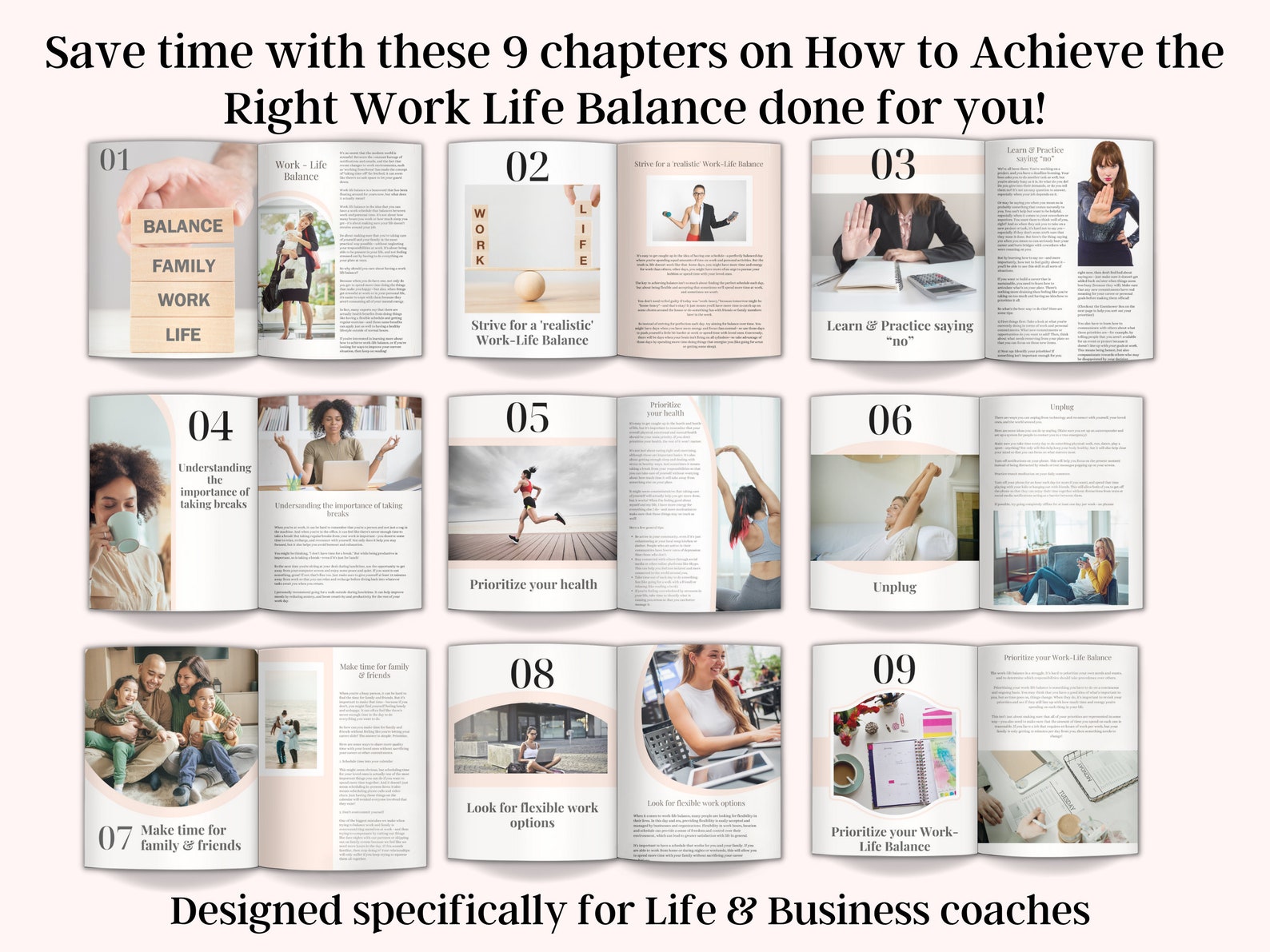 Ebook Template for Life Coach , Coaching Workbook, Life Coaching Tools ...