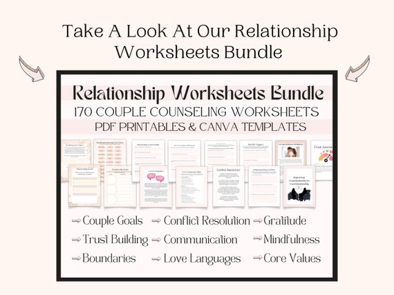 Couples Therapy Communication Worksheets