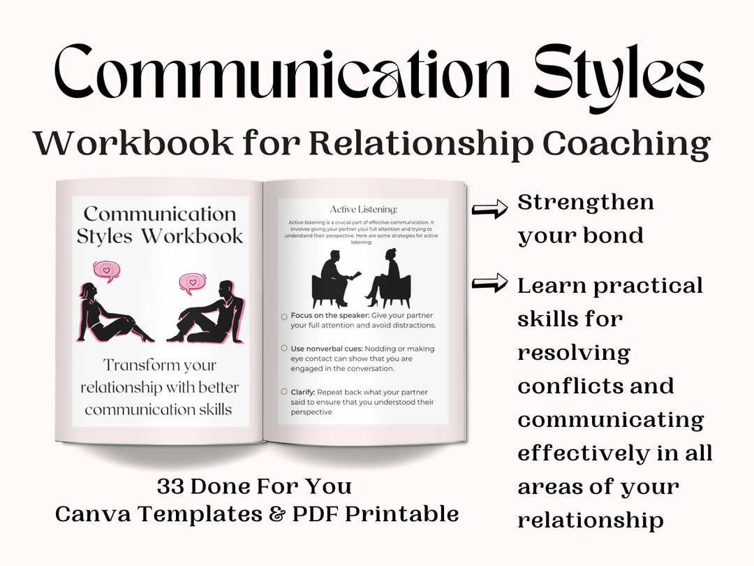 Relationship Workbook, Couples Therapy Worksheets, Couples ...