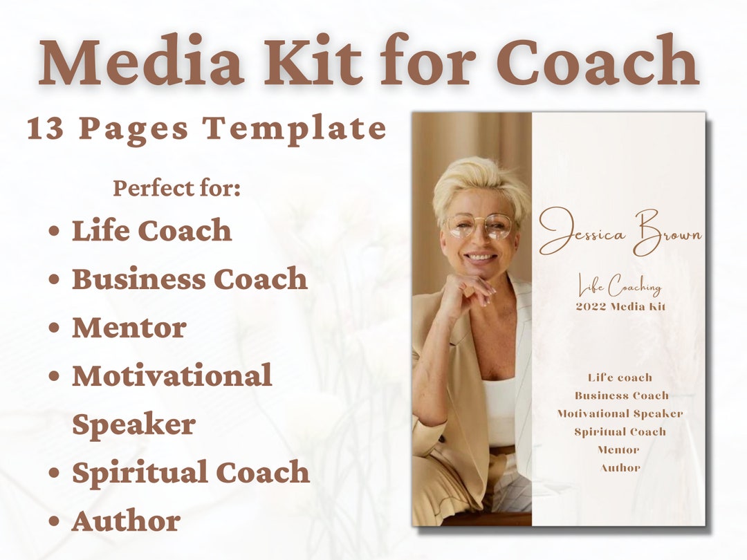 Coach Media Kit, Keynote Speaker Media Kit, Author Media Kit, Social ...