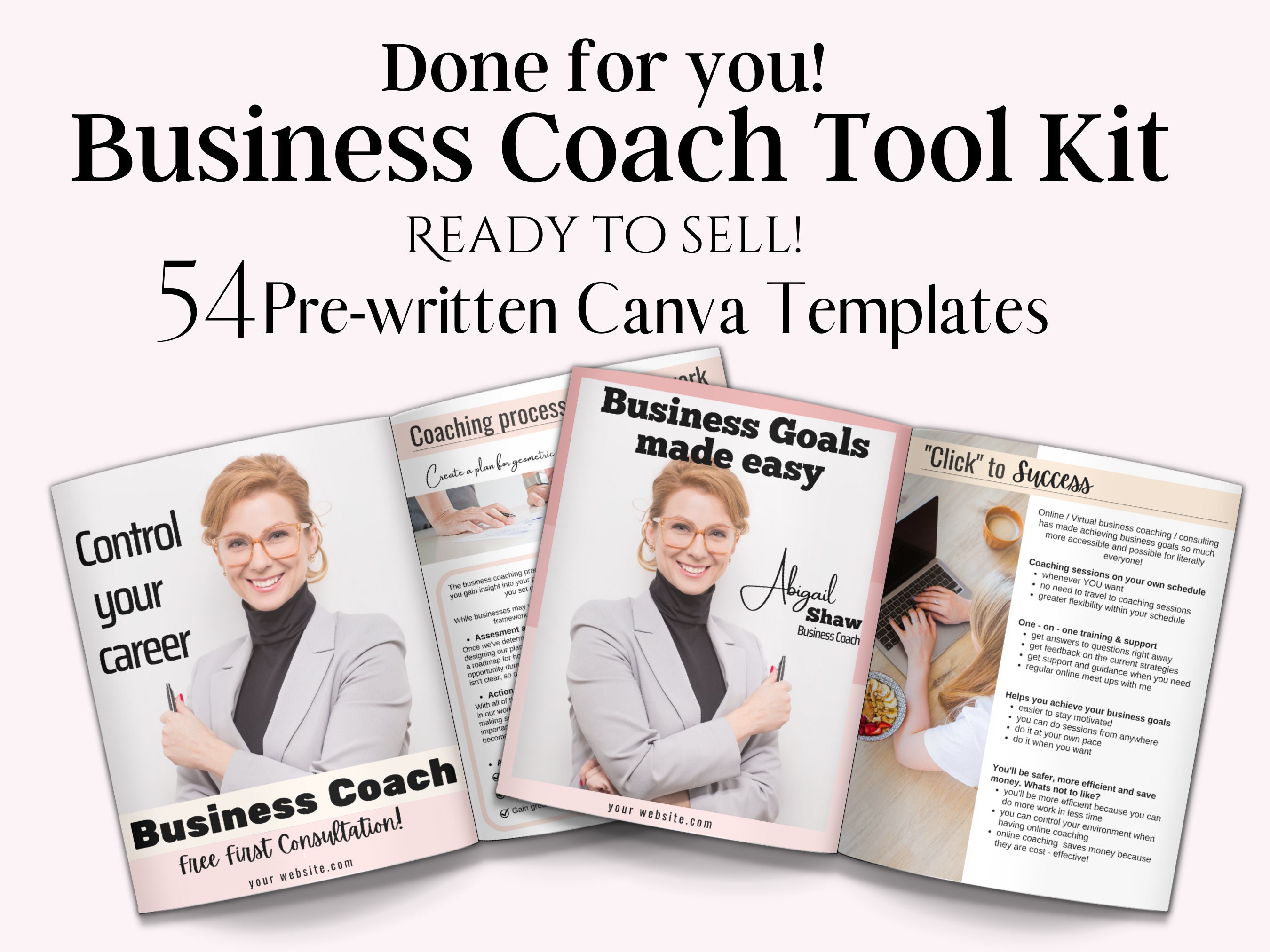 Business Coaching Bundle, Ebook Template Business Coach , Business ...