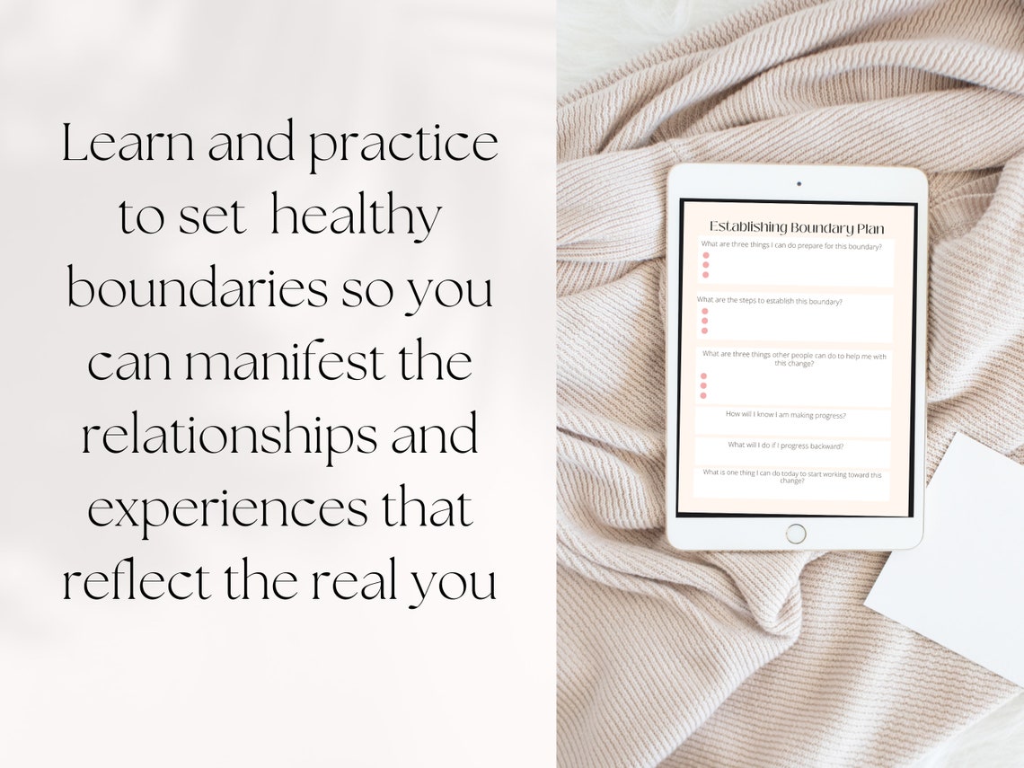 Boundary Building Skill Coaching Worksheets, Relationship Communication ...