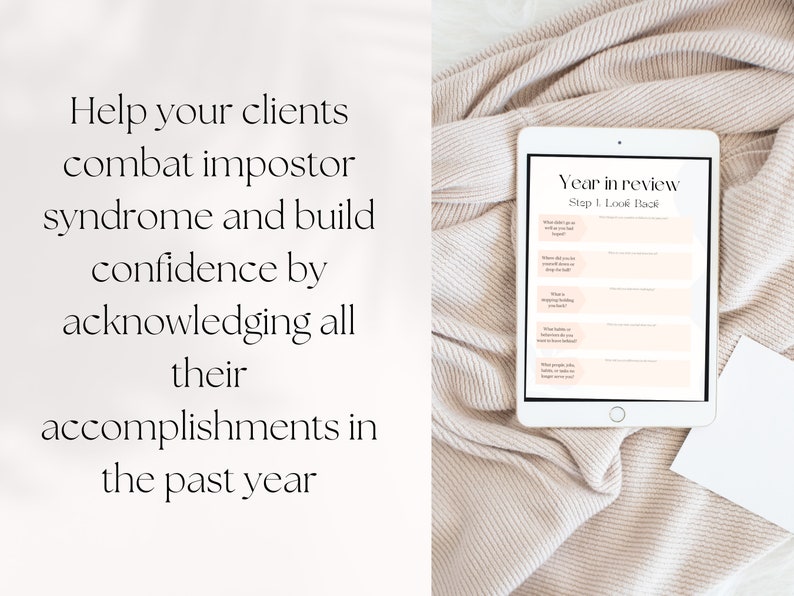 Life Coaching Year in Review Template for Life Coach Annual - Etsy