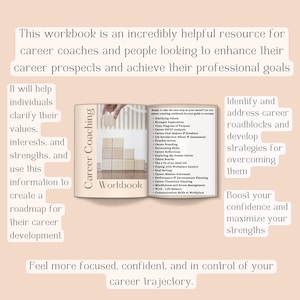 Career Coaching Templates, Career Change Workbook, Life Coaching Bundle ...
