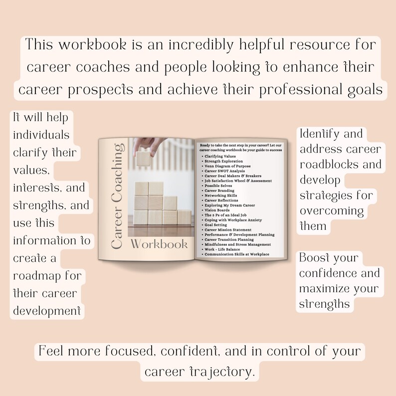Career Coaching Templates, Career Change Workbook, Life Coaching Bundle ...