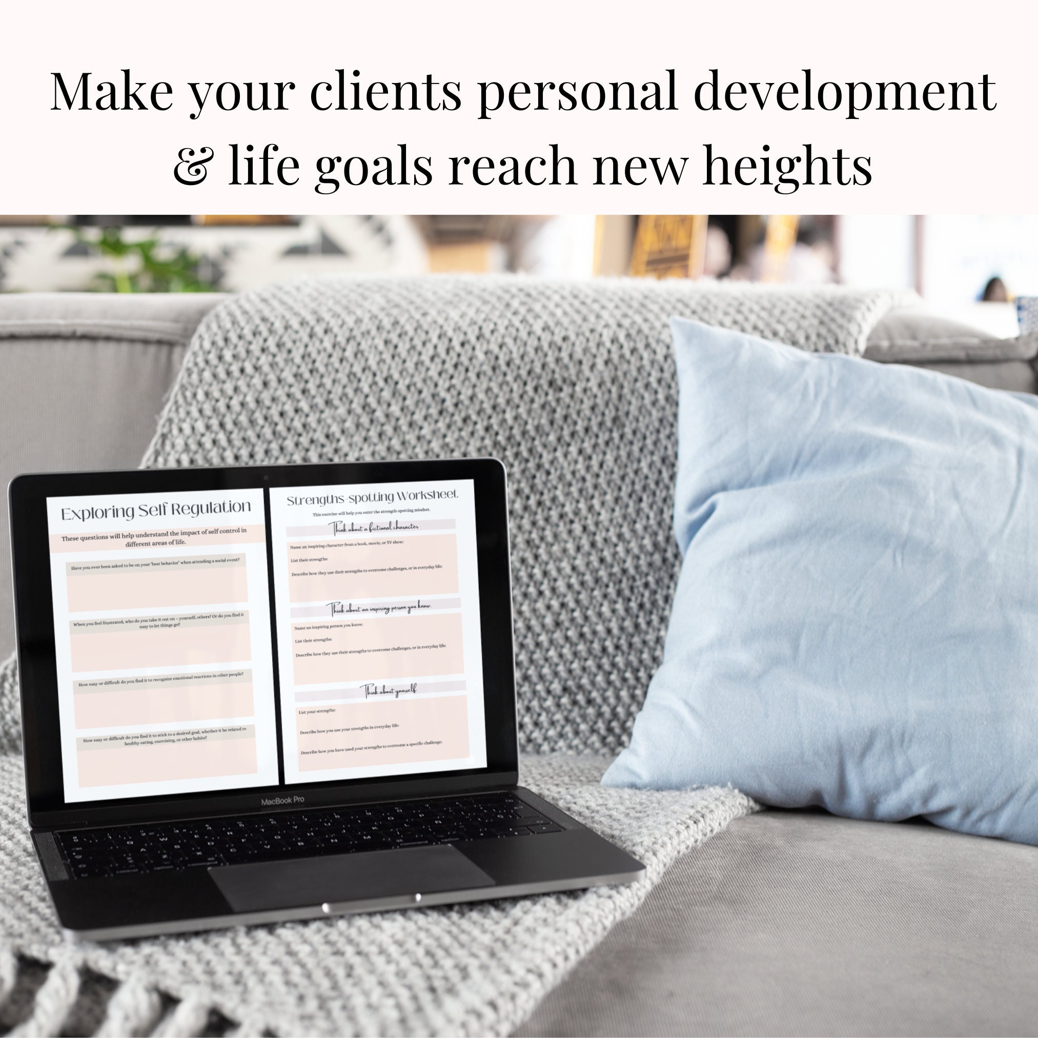 Life Coaching Workbook, Self Love Workbook, Life Coaching Bundle, Coaching Worksheet Template ...