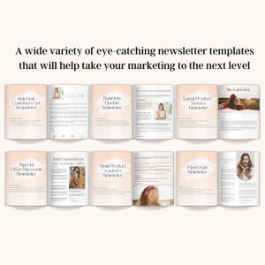 Business Newsletter Template, Newsletter Canva Template,email Template ...