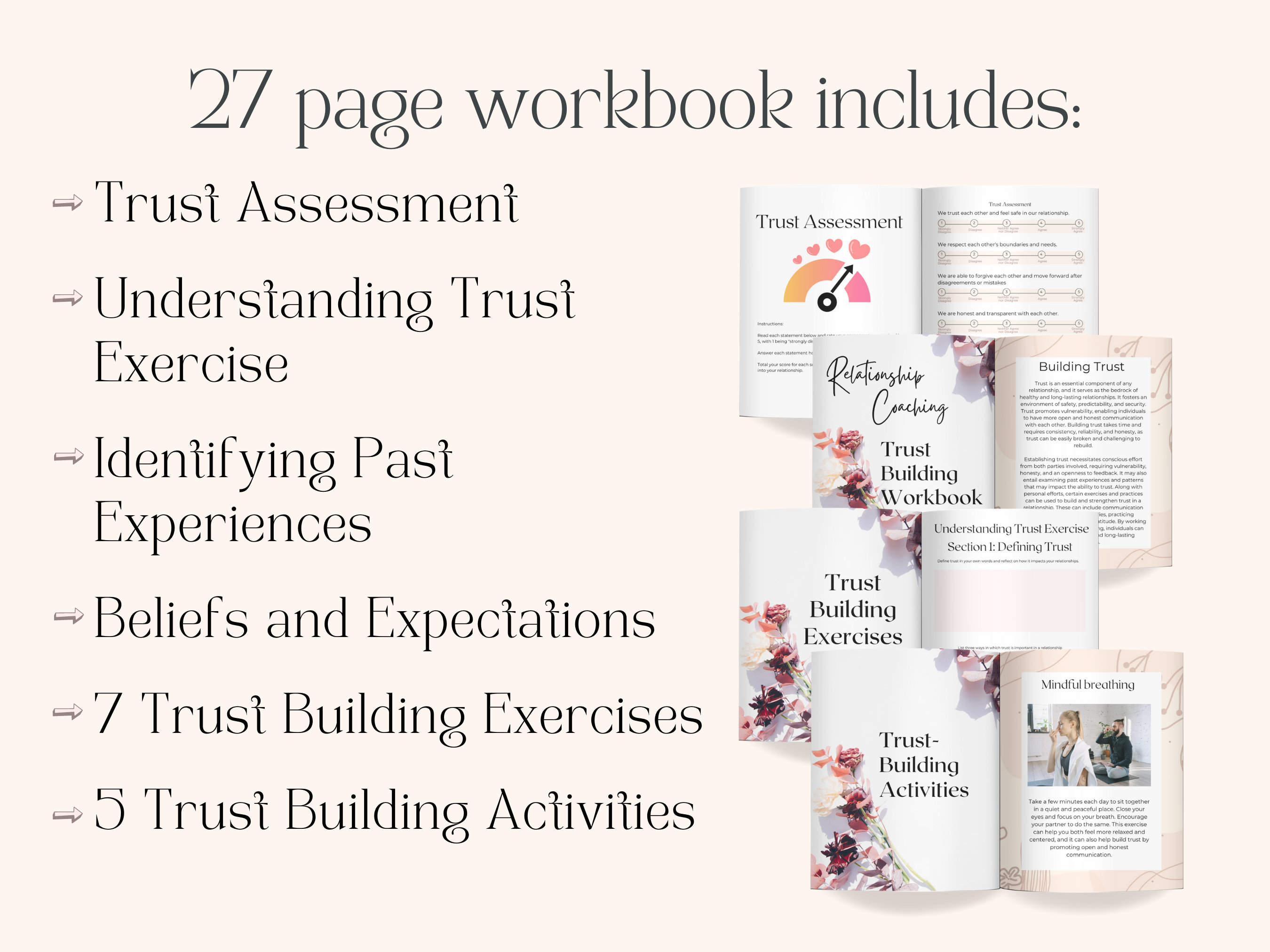 Relationship Worksheets, Couples Therapy Worksheets, Trust Building ...