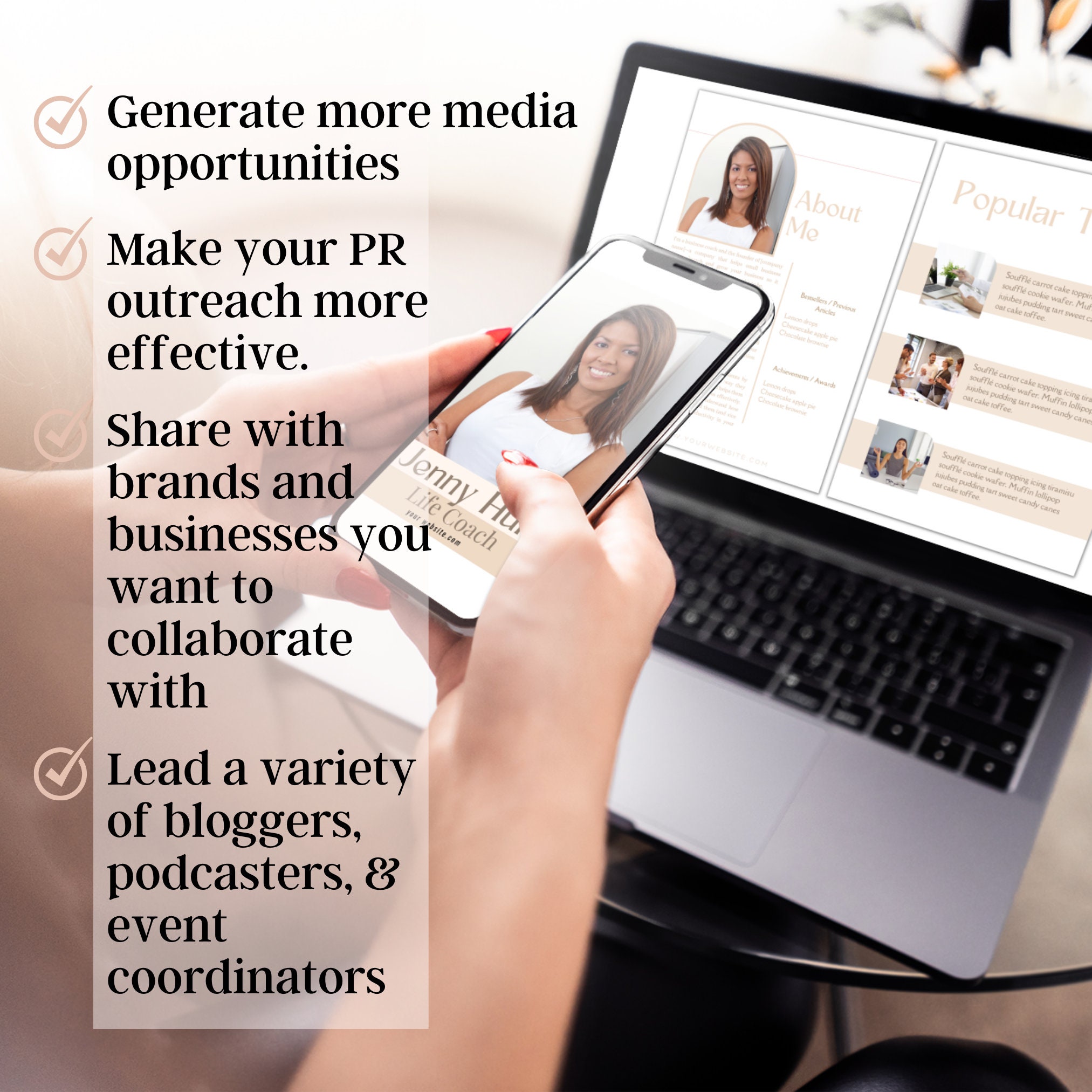Coach Media Kit, Keynote Speaker Media Kit, Author Media Kit, Business ...