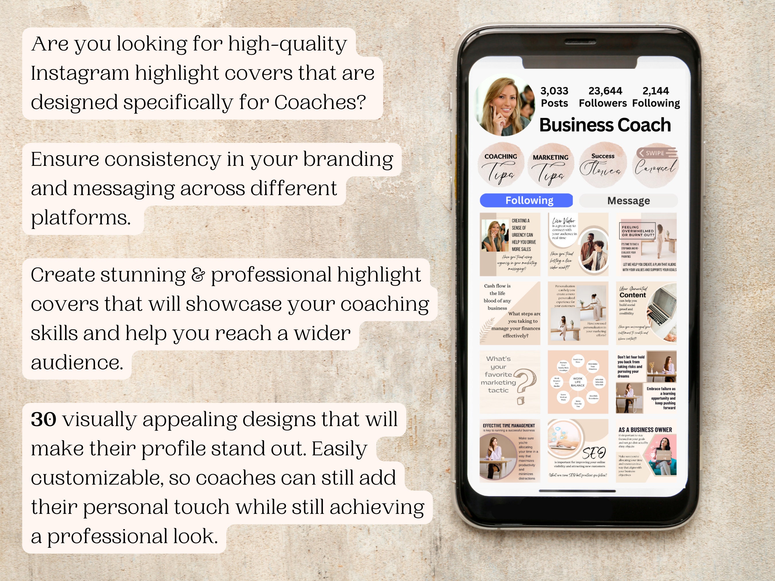 Instagram Highlight Covers for Coaches, Highlight Covers for Instagram ...