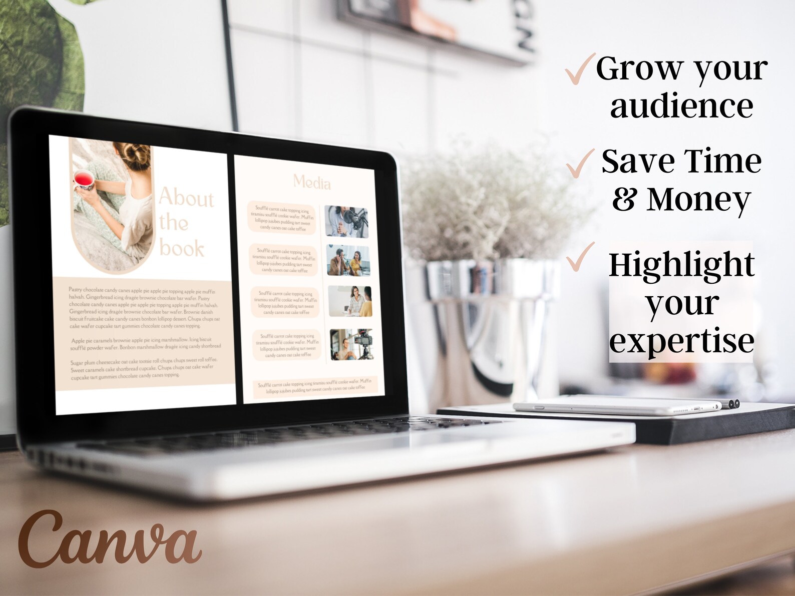 Coach Media Kit Keynote Speaker Media Kit Author Media Kit - Etsy
