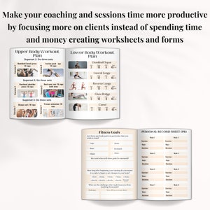 Fitness Client Intake Forms for Fitness Coach, Personal Trainer Client ...