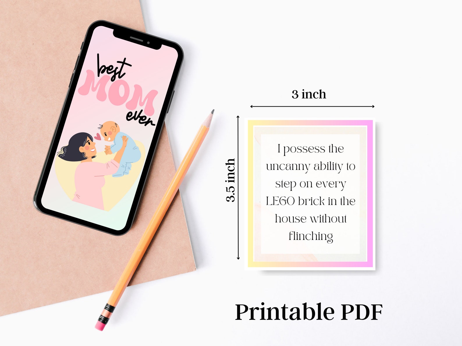 Funny Mom Affirmation Cards Positive Mom Quotes New Mom Affirmations