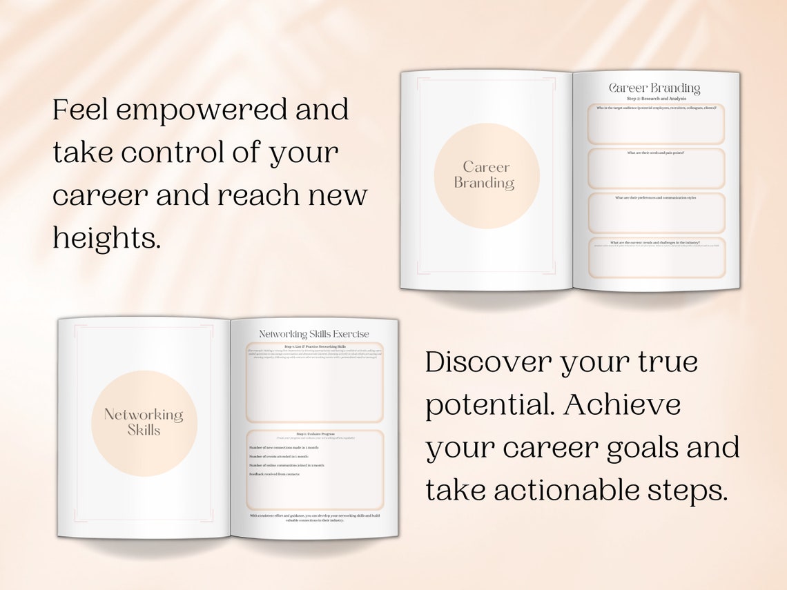 Career Coaching Templates Career Change Workbook Life - Etsy