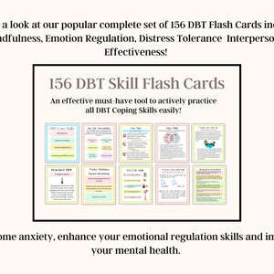 Mindfulness Flash Cards Printable, Anxiety Relief Affirmation Cards ...
