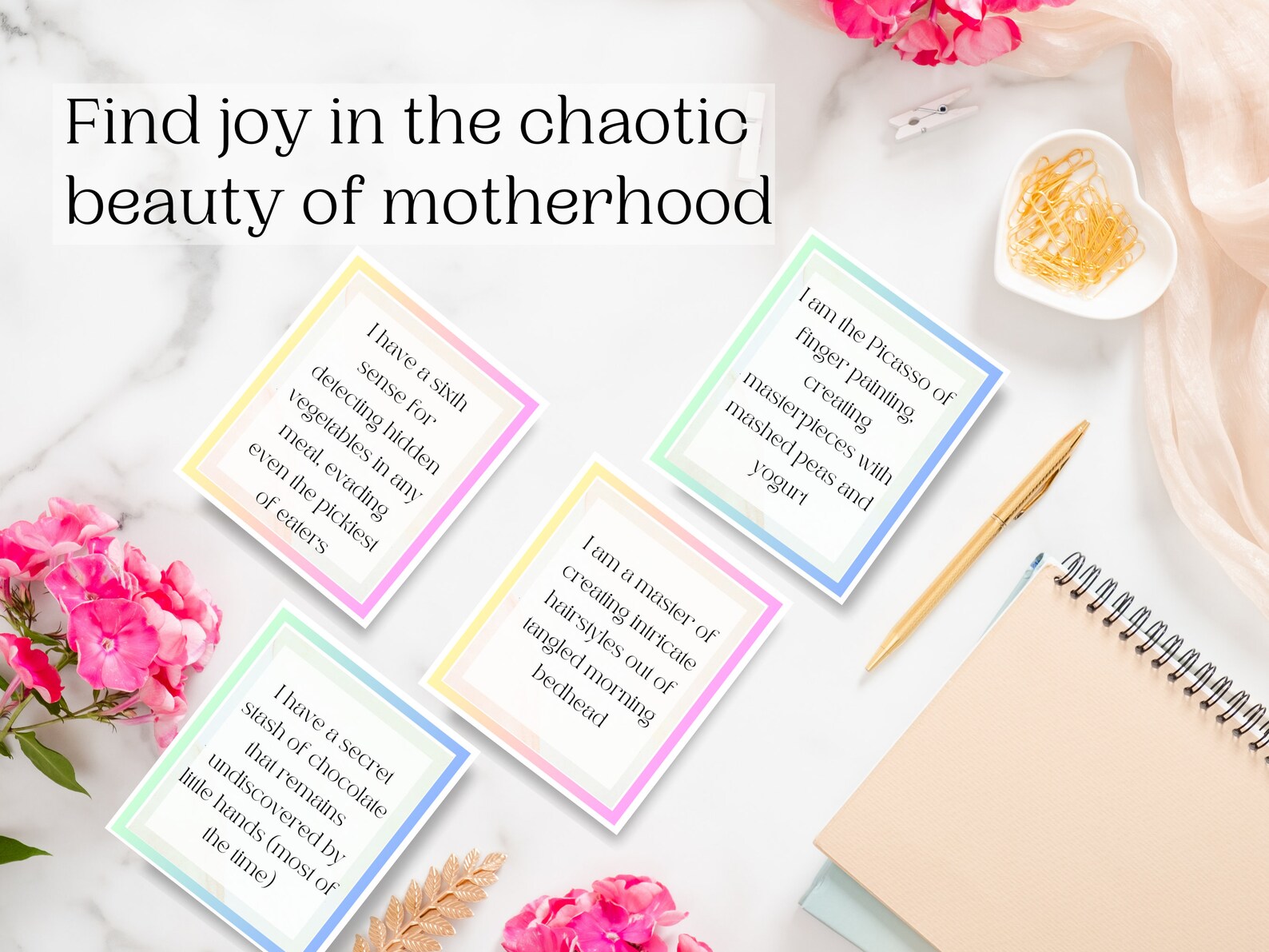 Funny Mom Affirmation Cards Positive Mom Quotes New Mom Affirmations