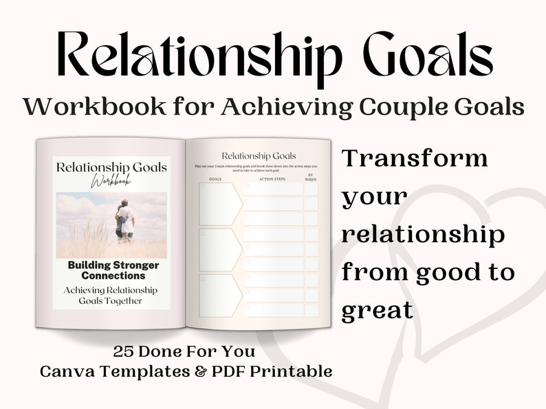 Relationship Workbook Couples Therapy Worksheets Couple - Etsy