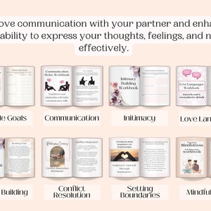 Relationship Worksheets Bundle Couples Therapy Worksheets - Etsy