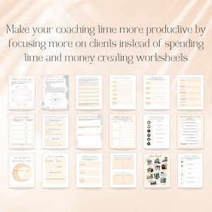 Life Coaching Workbook for Finding Passion Purpose and Goal Setting ...