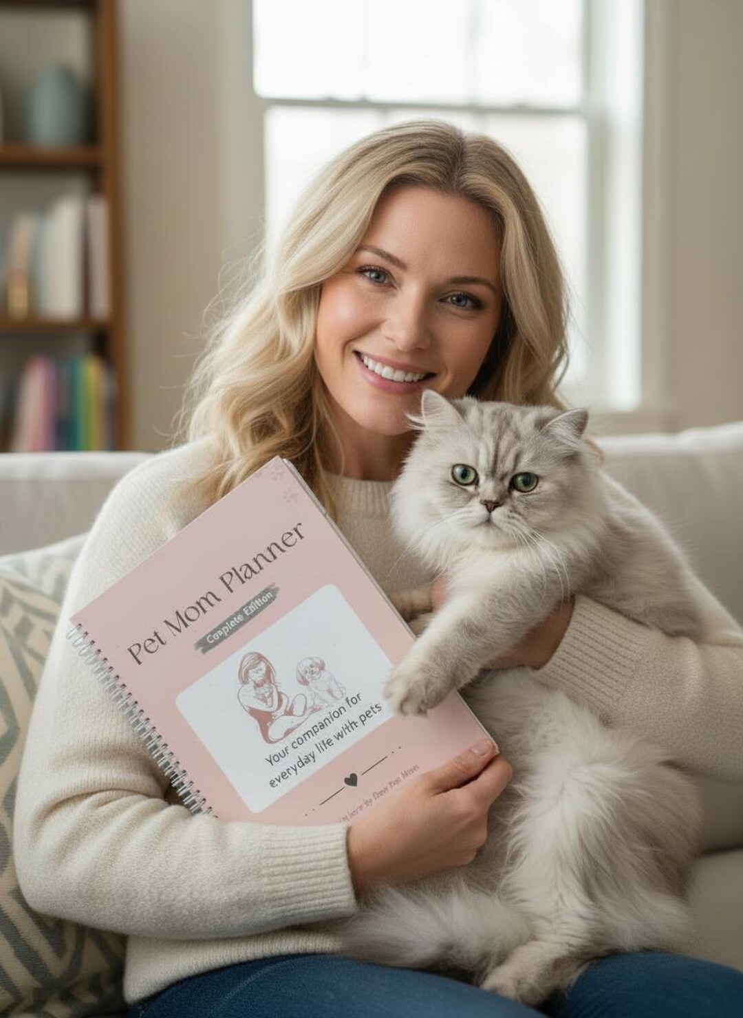 Gift for Dog Moms & Cat Moms | Pet Care Planner, Vet and Grooming ...