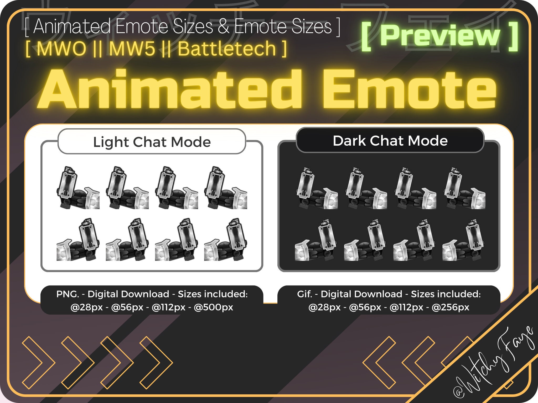 Show of the Mech Muscles PNG Emote & Animated Emote. Also the Flipped ...
