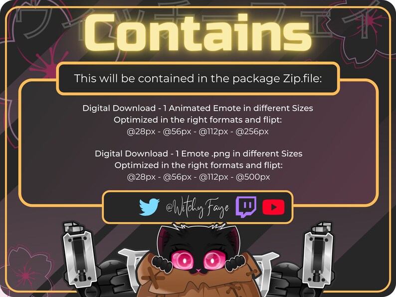 Show of the Mech Muscles! PNG Emote & Animated Emote. Also the Flipped ...