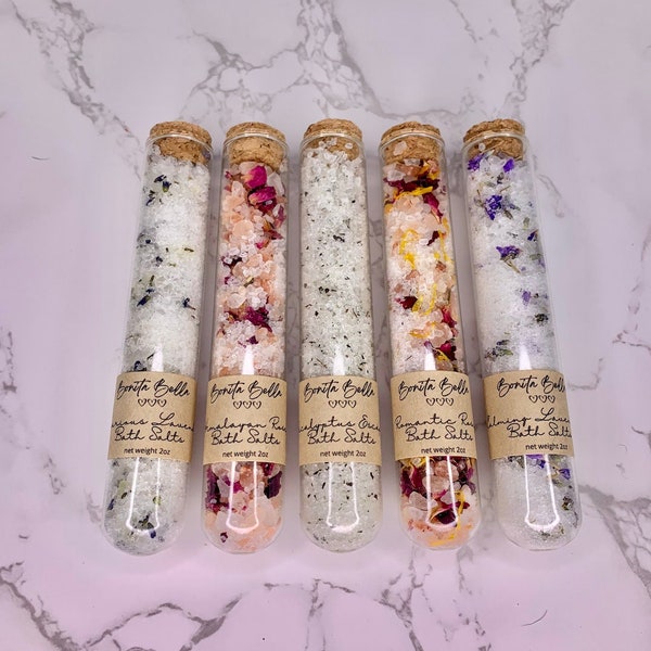 Test Tube Bath Salts - Etsy