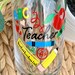 Teacher Beer Can Glass Teacher End of Year Gift Beer Glass - Etsy