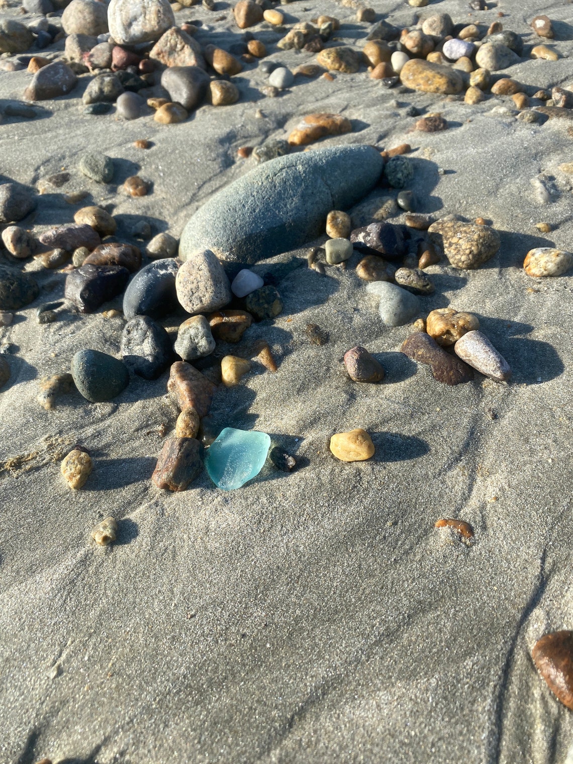 Wild Sea Glass Beach Find Aqua Alee Duxbury Beach Ma - Etsy