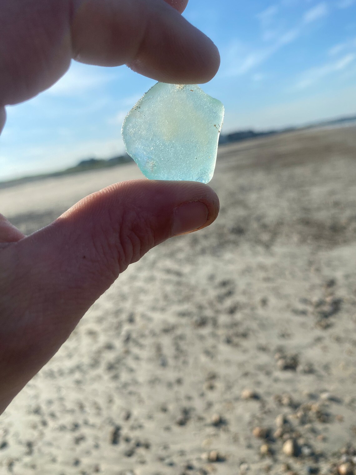 Wild Sea Glass Beach Find Aqua Alee Duxbury Beach Ma - Etsy