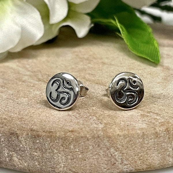 Om Earrings - Etsy
