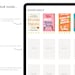 The Book Club Digital Reading Journal | Book Reviews | Reading Tracker ...