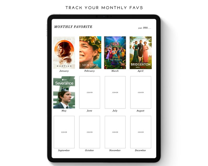 The Movie Club Digital Journal Movie/series Reviews Movie - Etsy