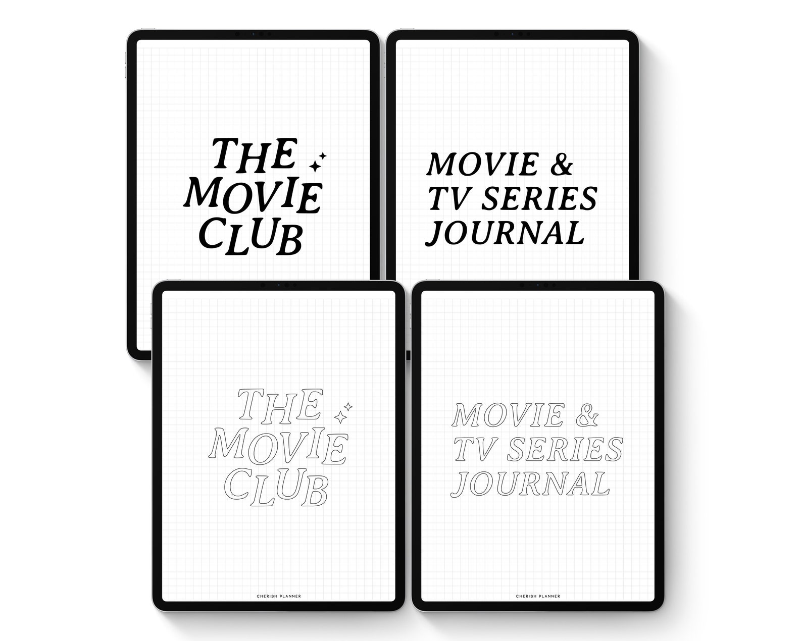 The Movie Club Digital Journal Movie/series Reviews Movie Log for ...