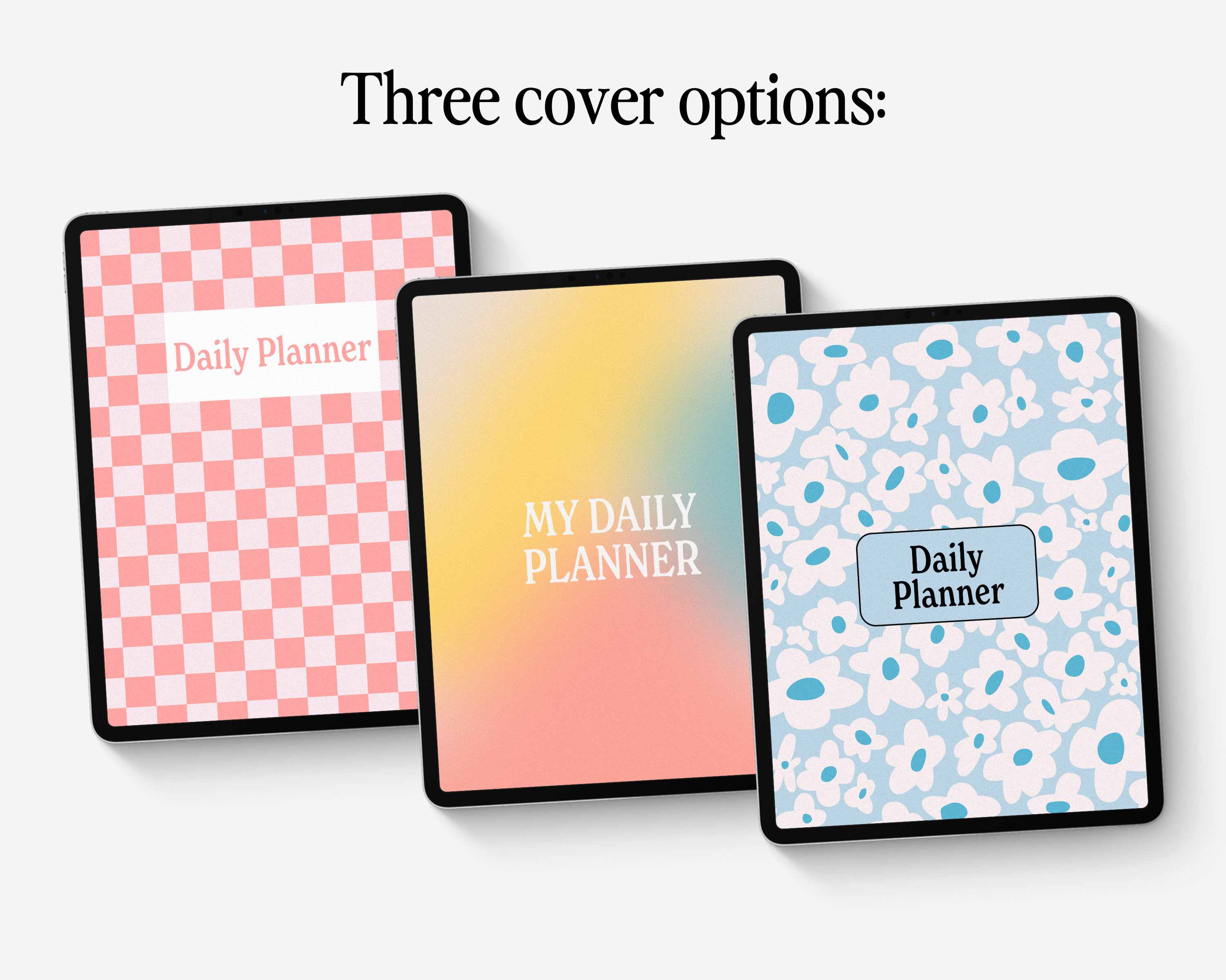 Minimalist Daily Digital Planner iPad Planner for Goodnotes - Etsy