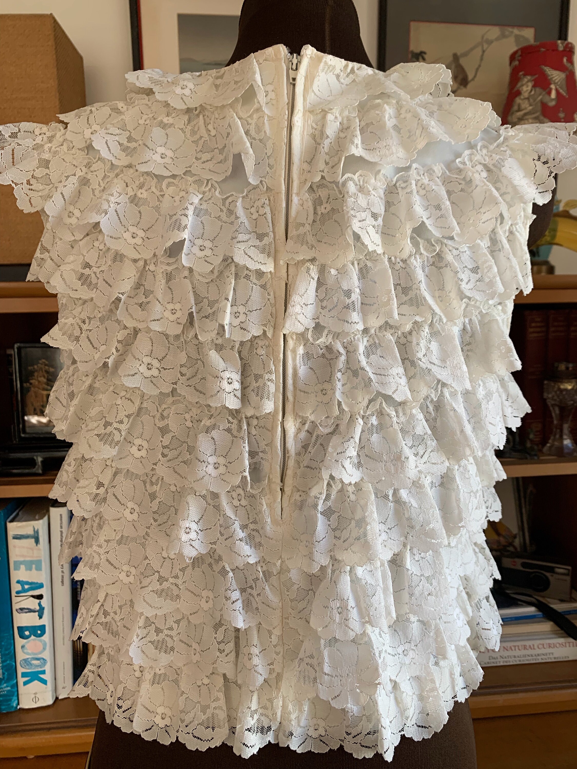1960s Tiered Ruffled Mitzou Spanish Blouse - Etsy