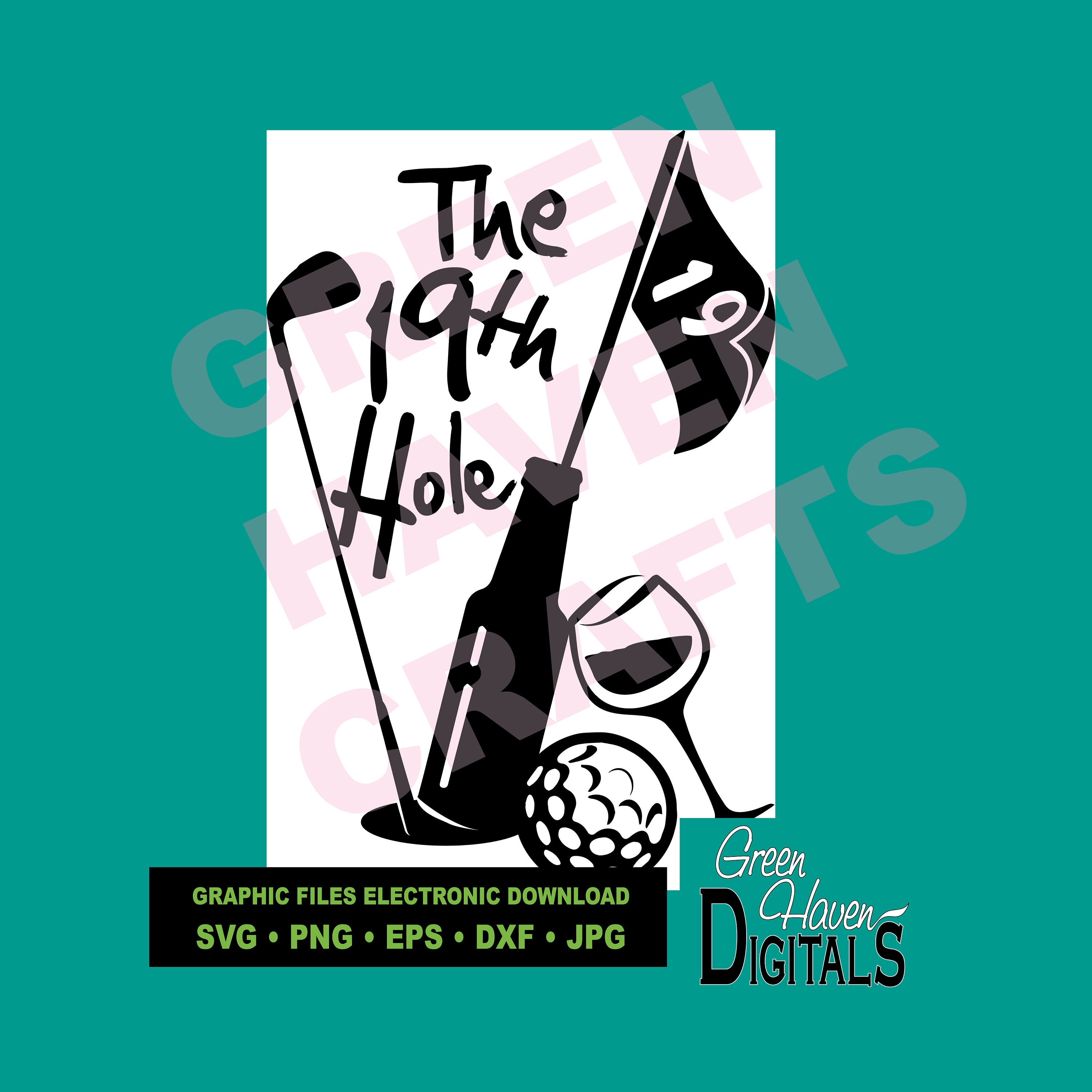 The 19th Hole Digital Download Golf Gifts, Mugs, Tshirts, Towels ...