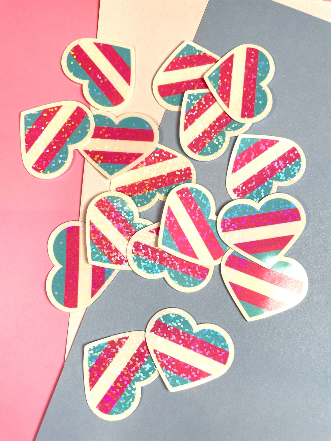 Transgender Sticker,heart,pride Flag,lgbtqia,lgbt,holographic ...