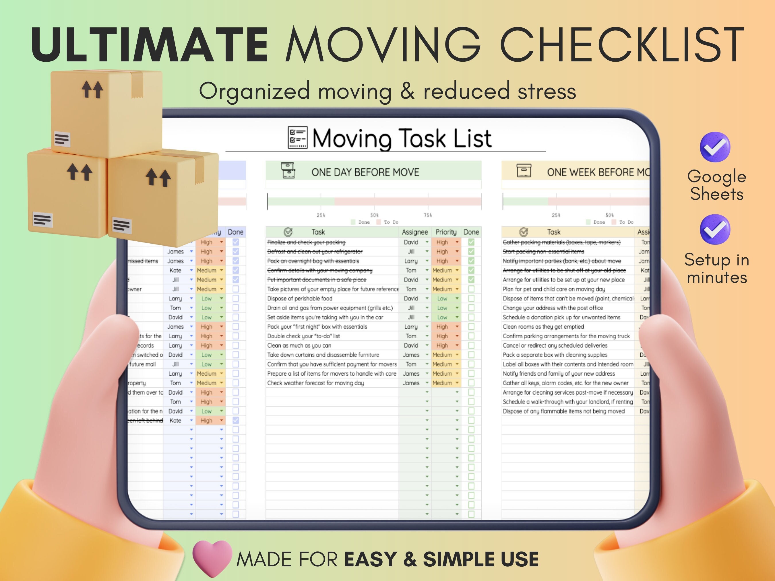 Moving Checklist Moving Planner Moving Binder Moving - Etsy