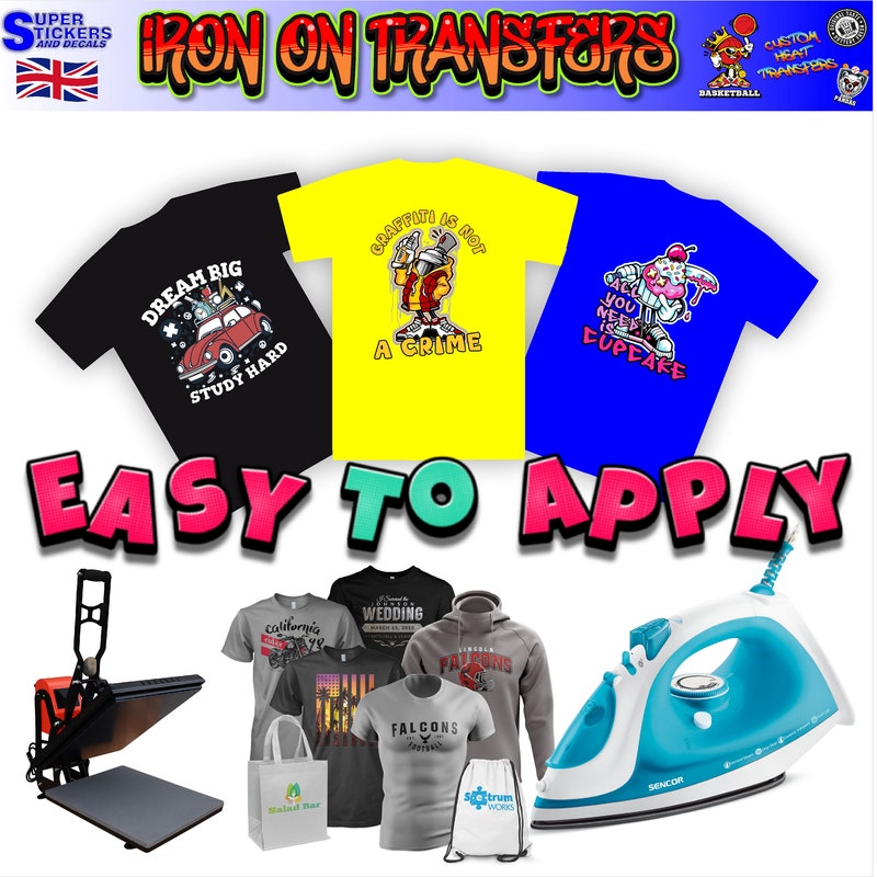 Custom Iron on Logo - Etsy