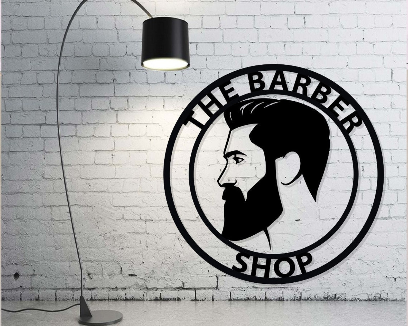Barber Shop Sign Personalized Barber Shop Sign Barber Shop - Etsy