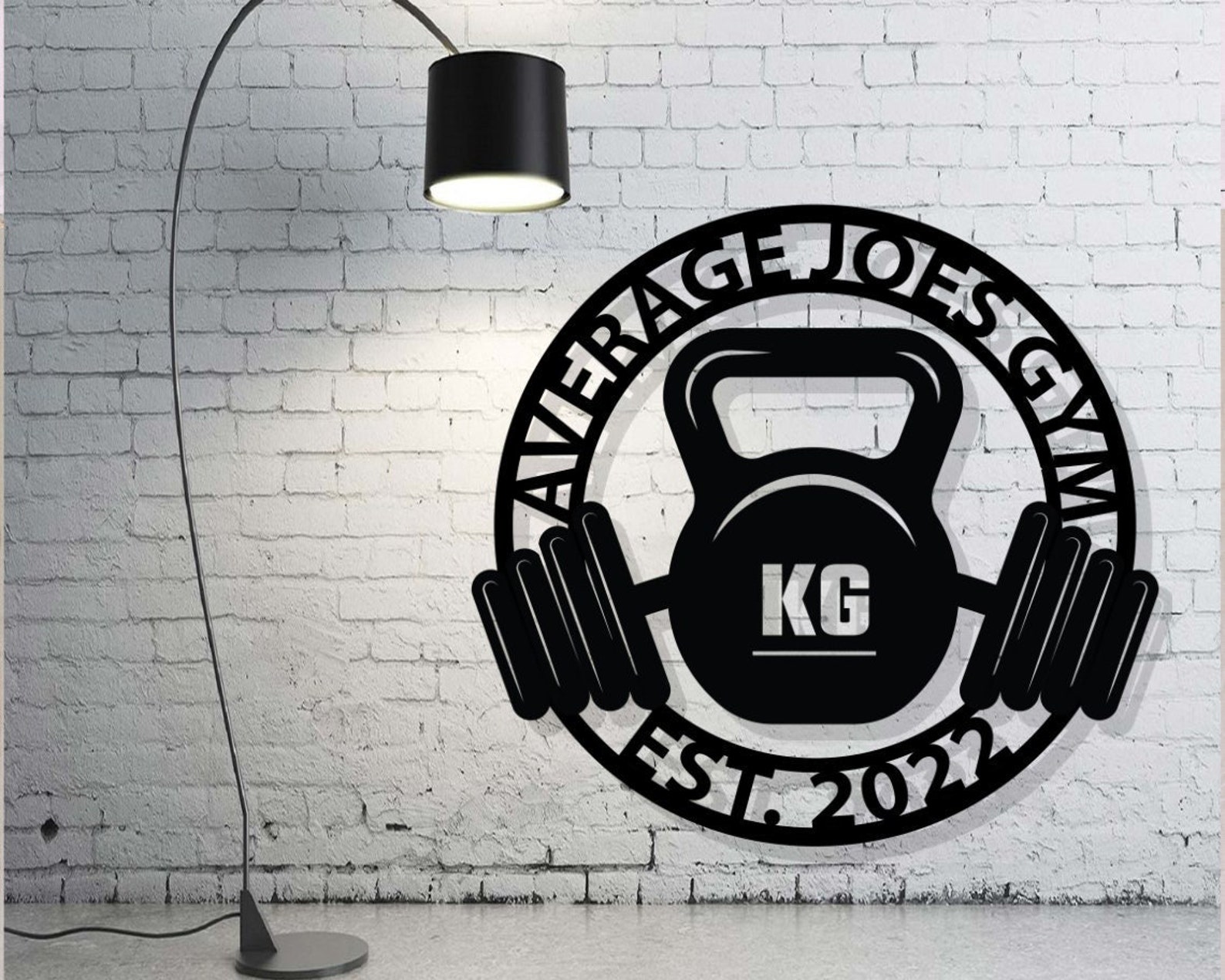 Personalized Gym Sign Home Gym Sign Gym Wall Decor Metal | Etsy