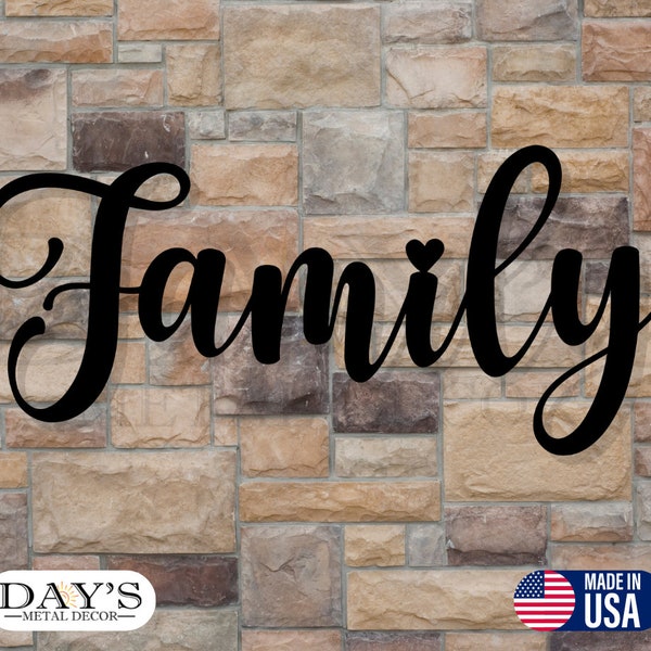 Custom Hanging Metal Word Sign - Etsy