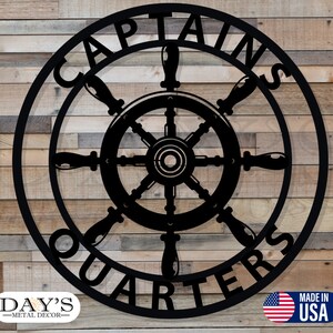Boat Captain Sign - Metal Sign - Metal Signs - Boating Gift - Boaters ...