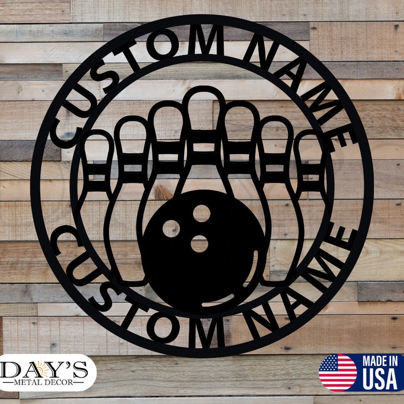 Bowling Alley Sign - Etsy