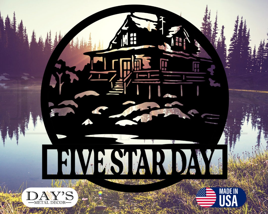 Forest Lake Metal Sign, Lake House Sign, Metal Sign Lake House Sign ...