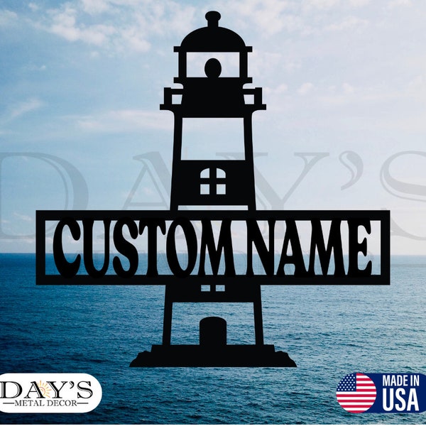 Metal Lighthouse - Etsy